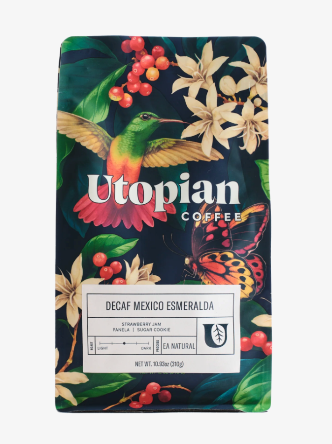 Utopian Coffee - Decaf Mexico Esmeralda – The Iron Cactus of Kingston, NH