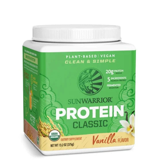 SUNWARRIOR Protein Powder - Vanilla 15 Servings – The Iron Cactus of ...
