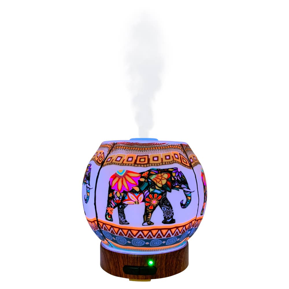 Essential Oil Diffuser (ETHNIC ELEPHANT) – The Iron Cactus of Kingston, NH